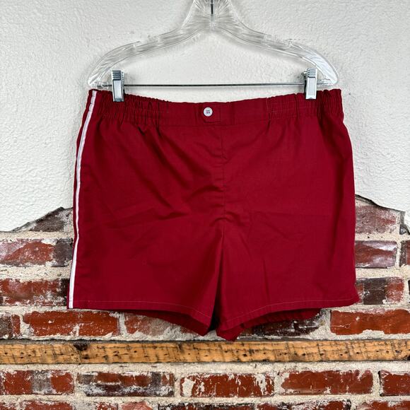 Jantzen | Swim | Vintage Jantzen Swim Shorts Mens Size 4 Red Elastic ...